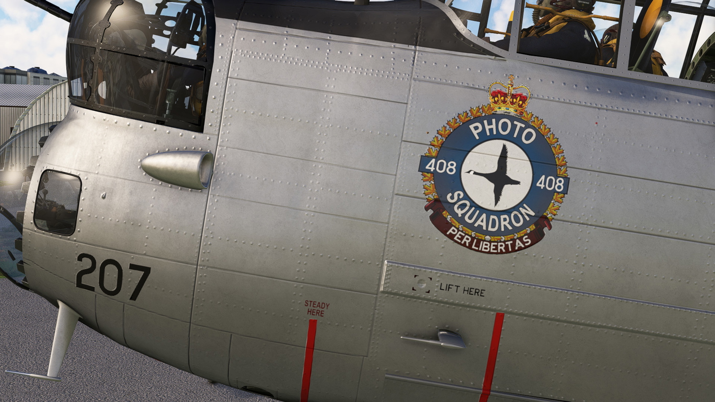AH Lancaster RCAF FM207 for Microsoft Flight Simulator | MSFS