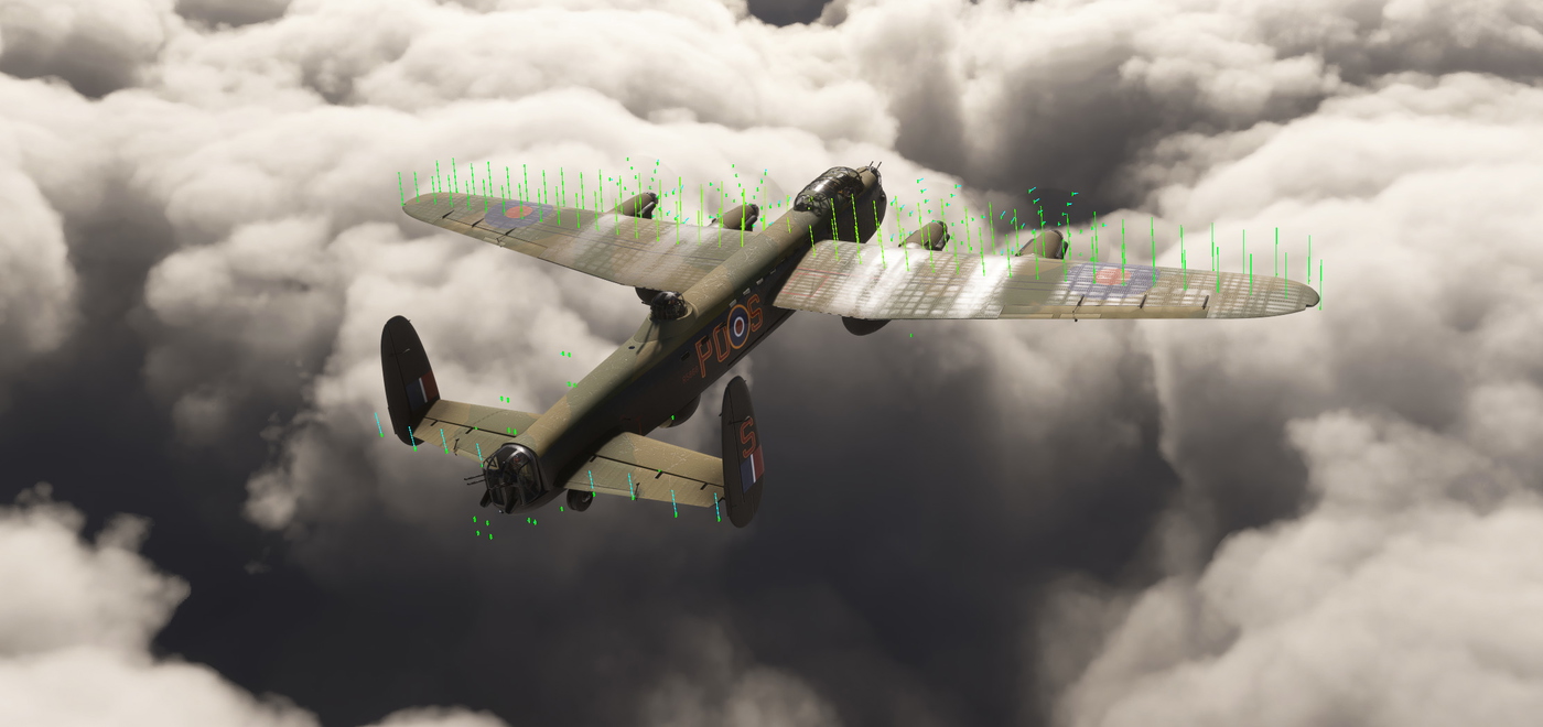 AH Lancaster flightmodel mod pour Microsoft Flight Simulator | MSFS