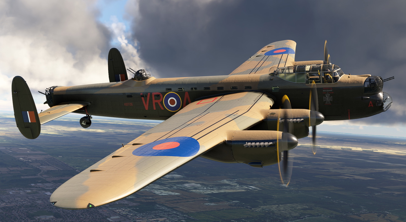 AH Lancaster KB726- VeRA 对于 Microsoft Flight Simulator | MSFS