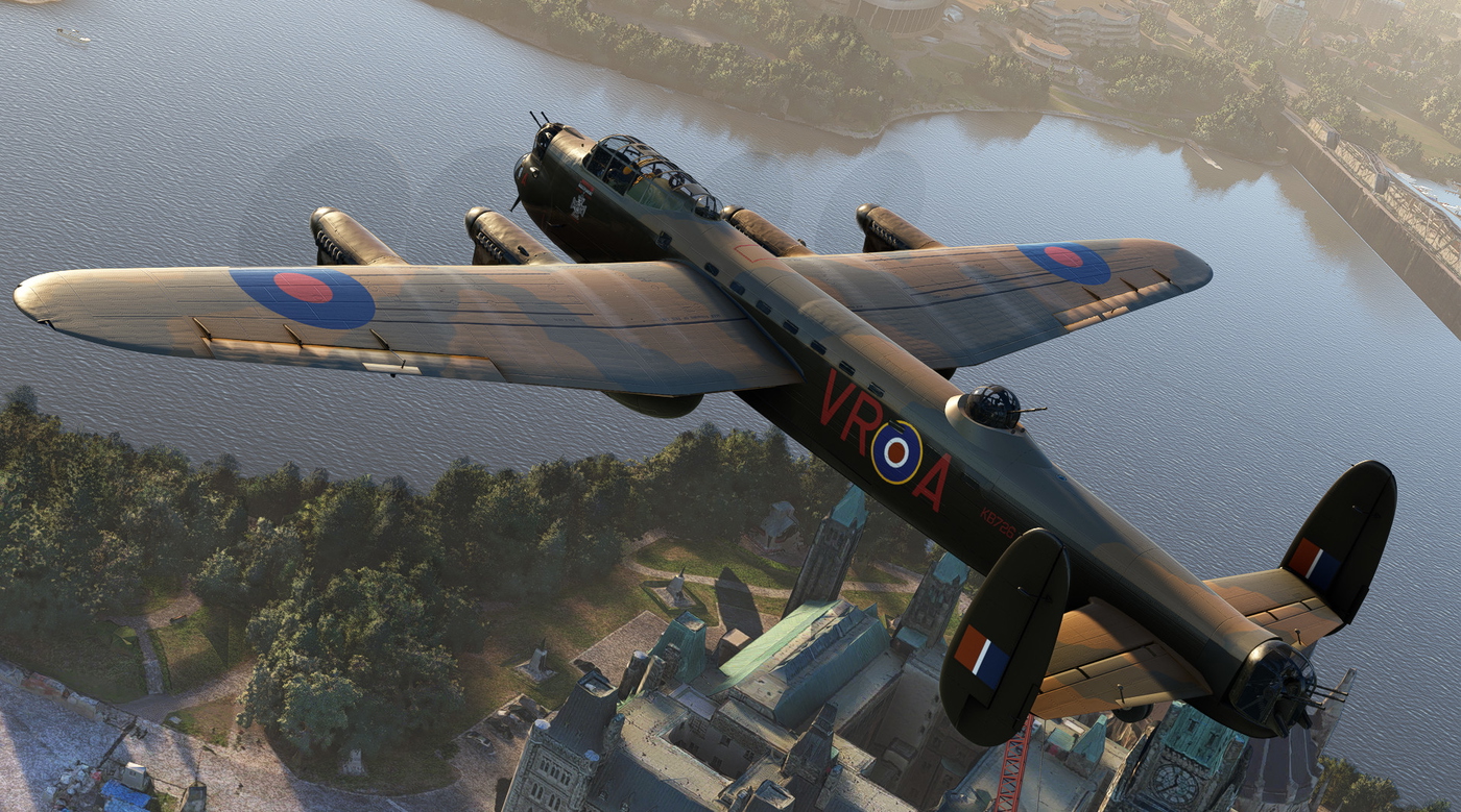 AH Lancaster KB726- VeRA 对于 Microsoft Flight Simulator | MSFS