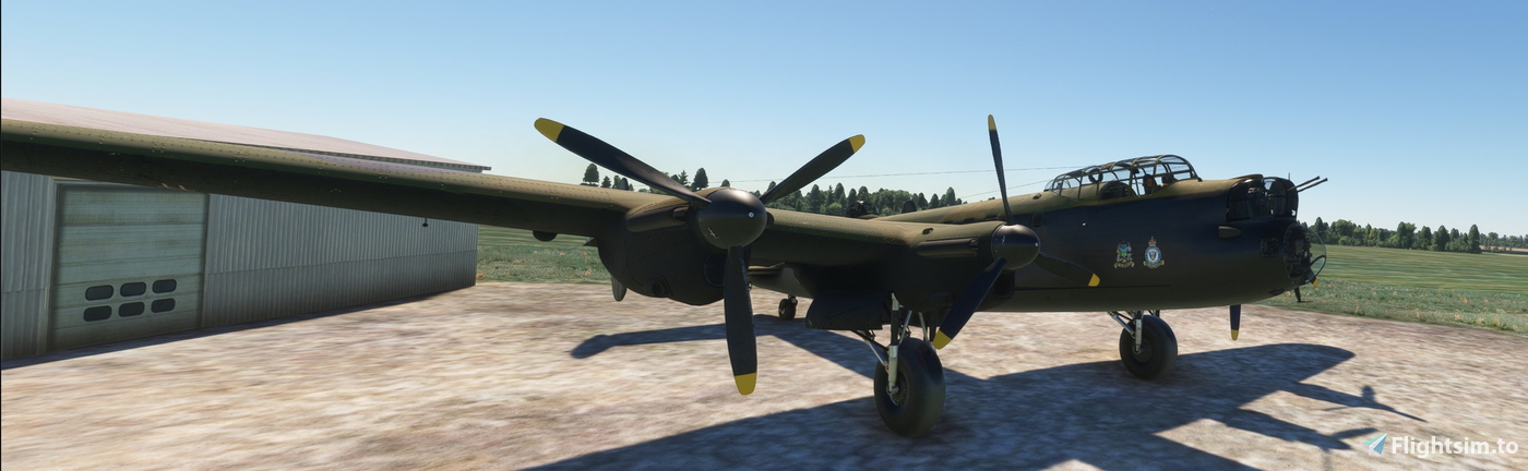 AH Lancaster NX611 Just Jane 对于 Microsoft Flight Simulator | MSFS