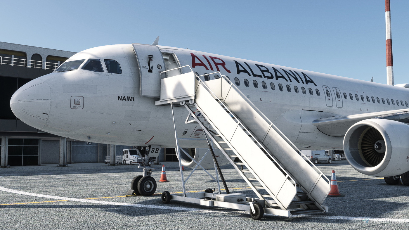 Air Albania (Fly2Sky Lease) LZ-FSB - Fenixsim A320 CFM pour Microsoft ...