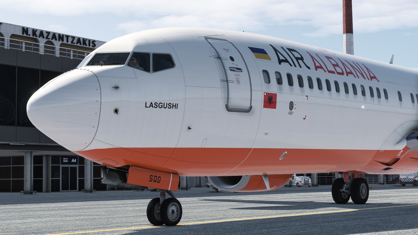 Air Albania (UR-SQO) SkyUp Lease - PMDG 737-800 for Microsoft Flight ...