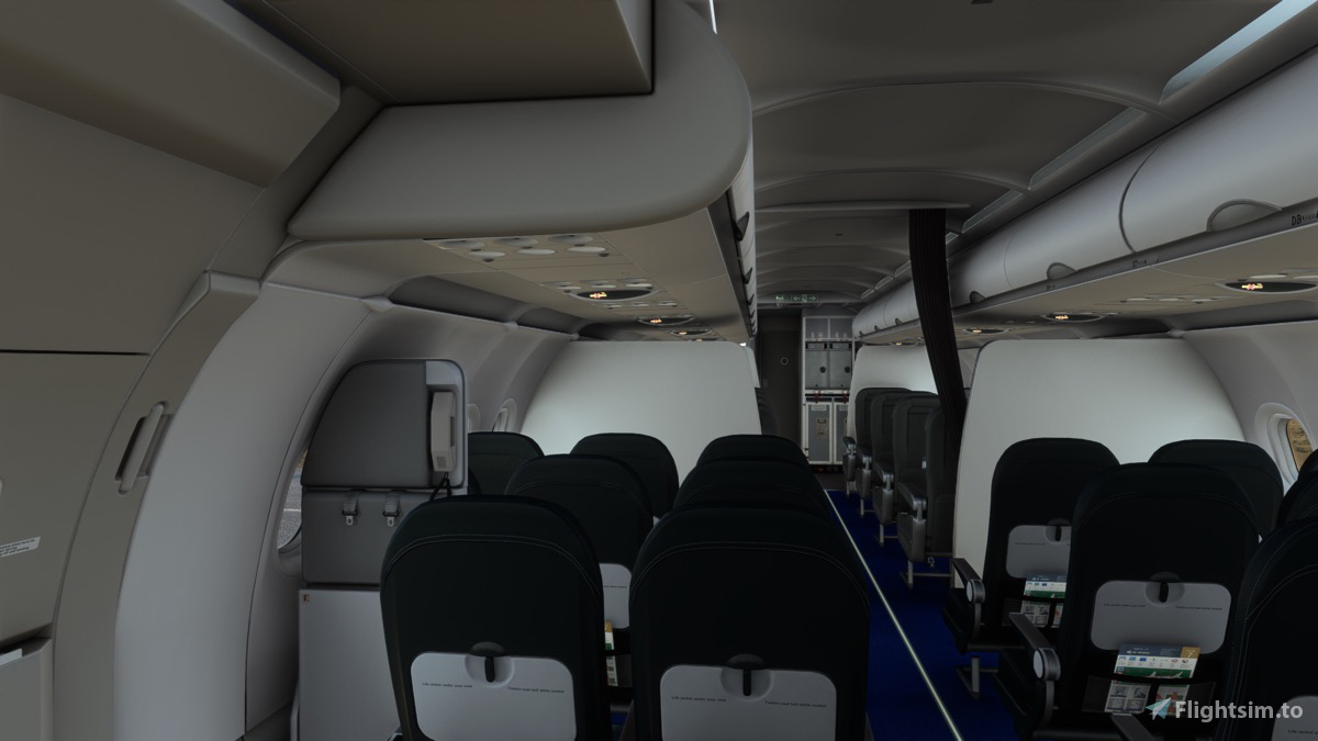 Air Astana (EI-KDA) for Fenix A321 for Microsoft Flight Simulator | MSFS