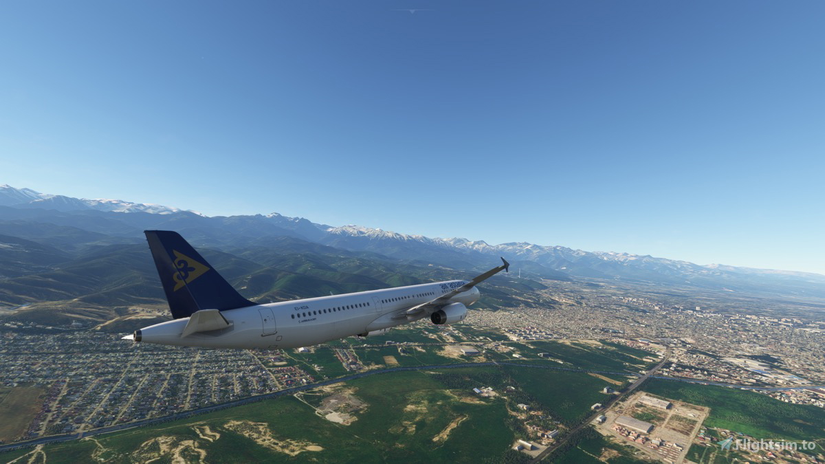 Air Astana (EI-KDA) for Fenix A321 for Microsoft Flight Simulator | MSFS