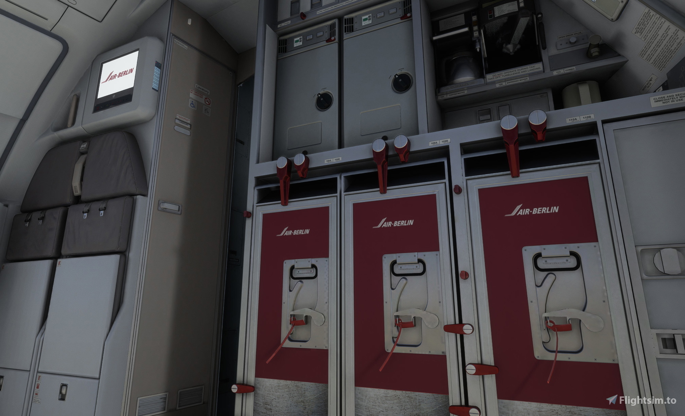 Air Berlin (1997 - 2008 cs) | D-ABGD | A319-132 | Fenix V2 | IAE2500 ...