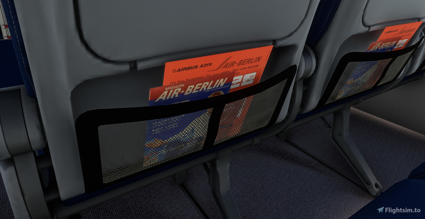 Air Berlin (1997 - 2008 cs) | D-ABGD | A319-132 | Fenix V2 | IAE2500 ...