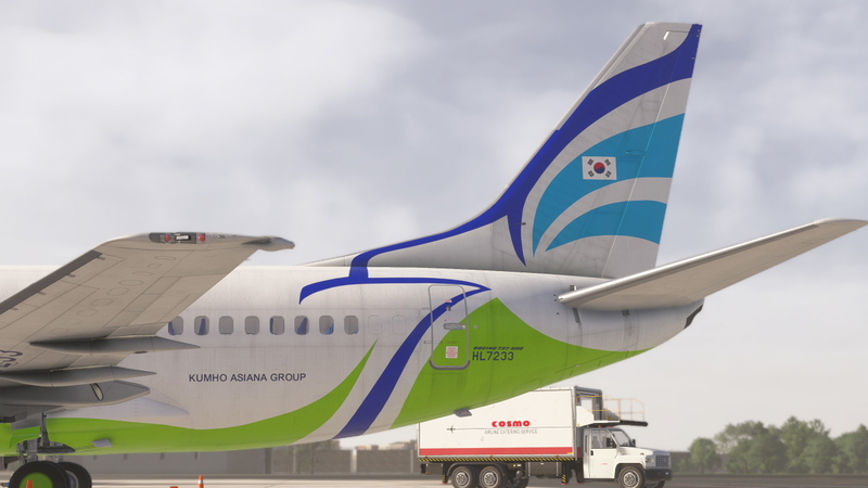 Air Busan 737-500 (HL7233) w/Cabin | CSS 737-500 for Microsoft Flight ...