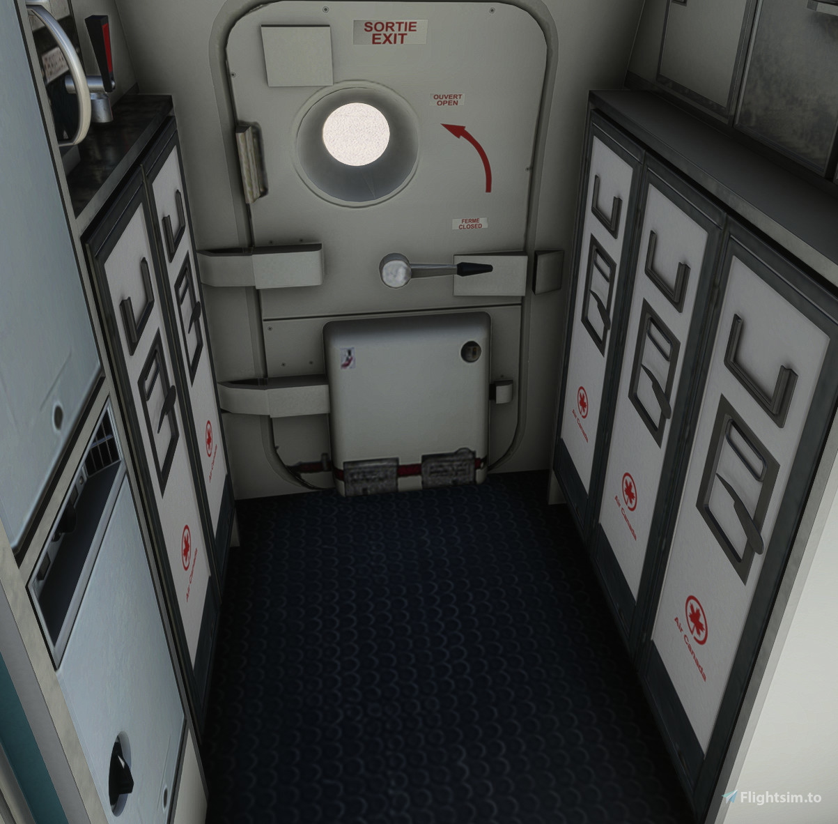 AIR CANADA - C-FTMT - SkySimulations DC9-30 w/cabin for Microsoft ...