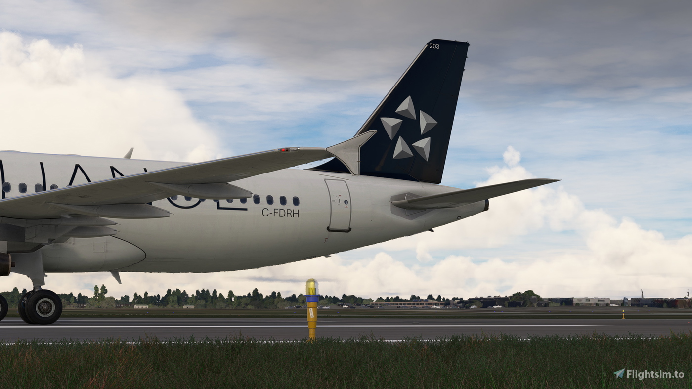 Air Canada | C-FDRH Star Alliance | Fenix A320 CFM | 4K for Microsoft ...