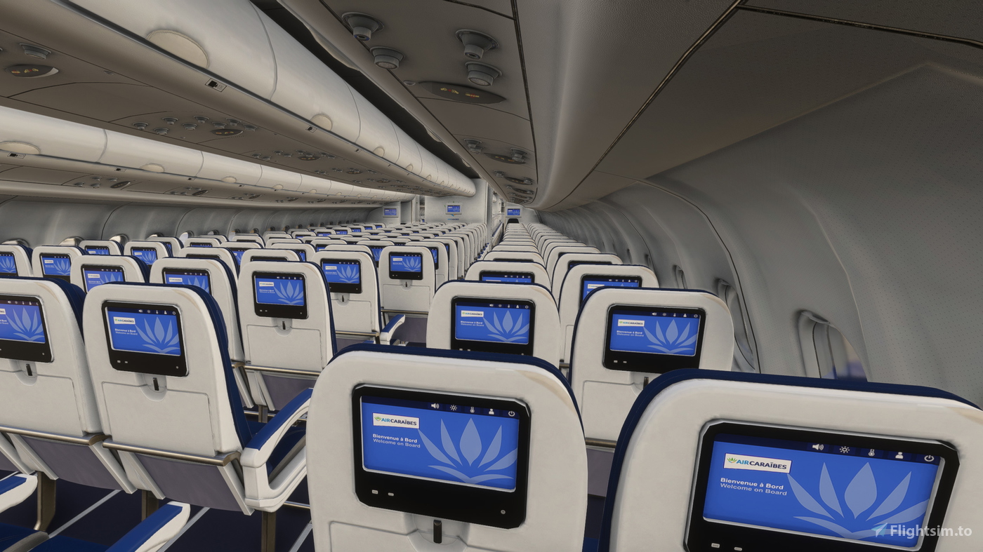 Air Caraïbes Pack w/cabin | iniBuilds Airbus A330-300 GE [8K/4K] para ...