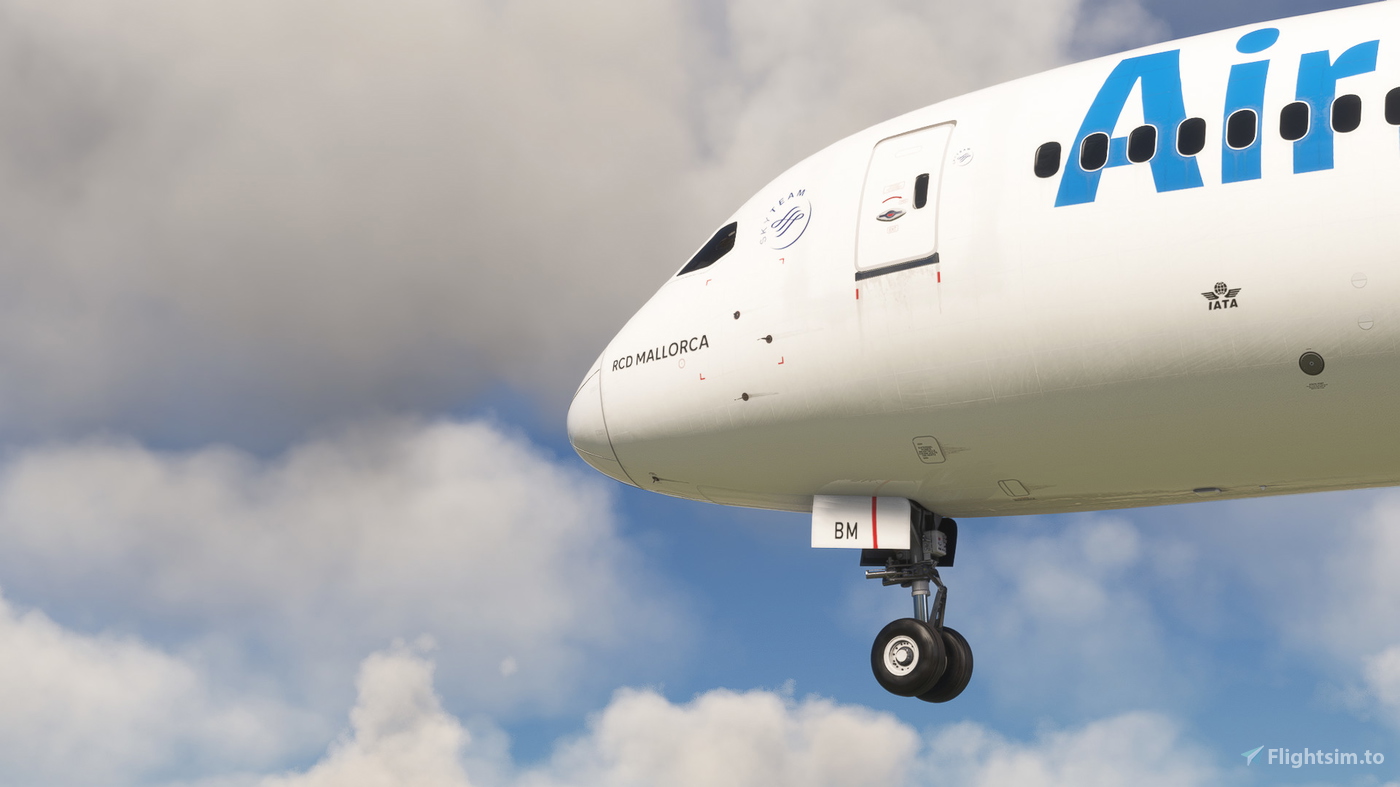 Air Europa EC-NBM / "RCD MALLORCA" Sticker for Microsoft Flight ...