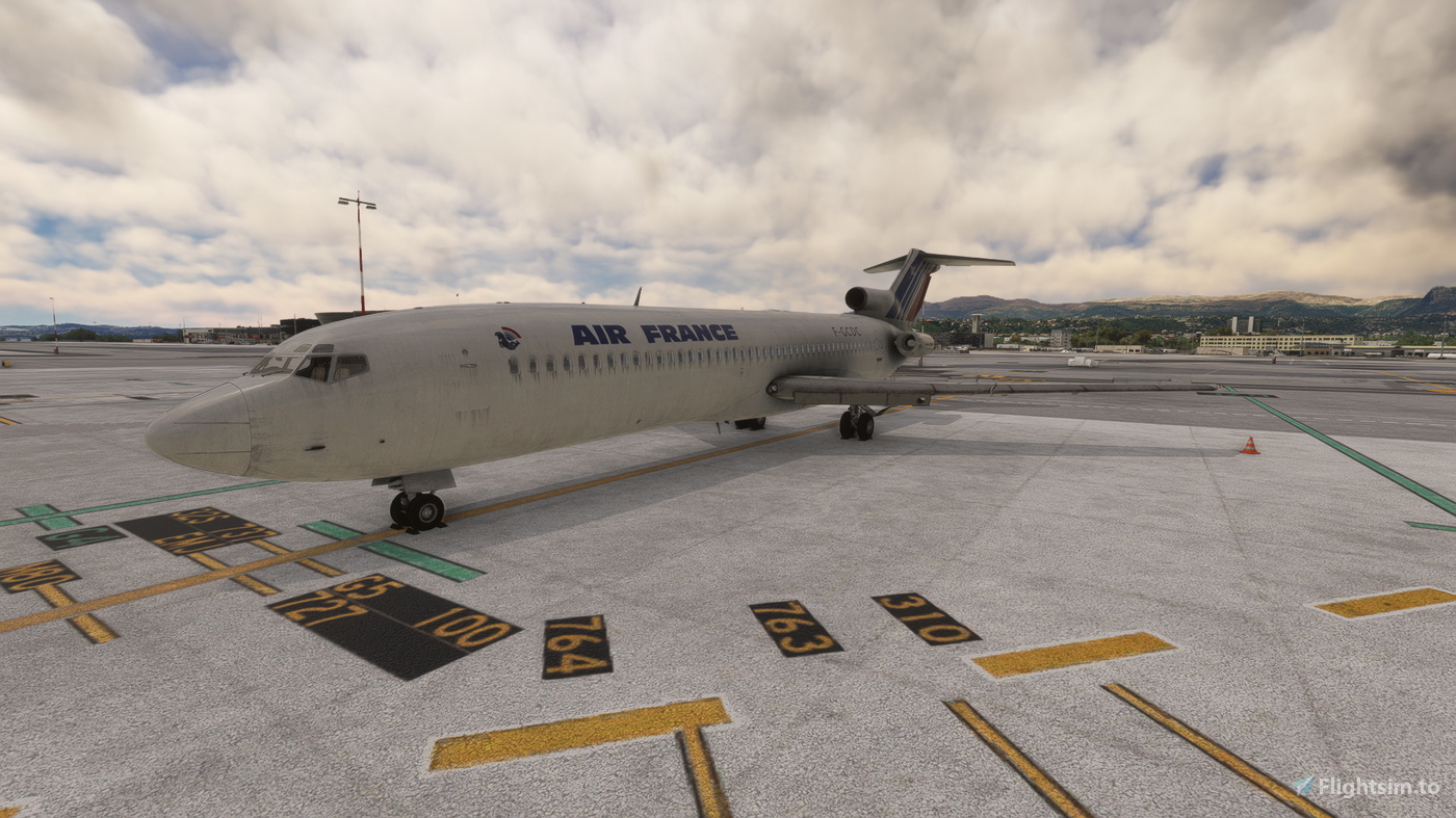Air France (AFR) F-GCDC | FlightSim Studios B727 Passenger for ...