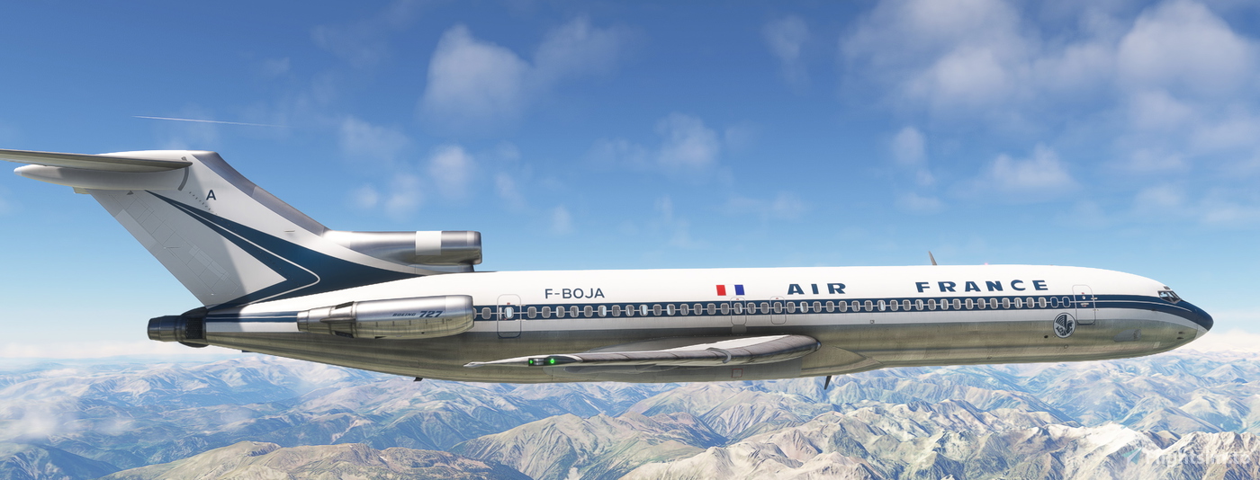 Air France F-BOJA w/cabin for Microsoft Flight Simulator | MSFS
