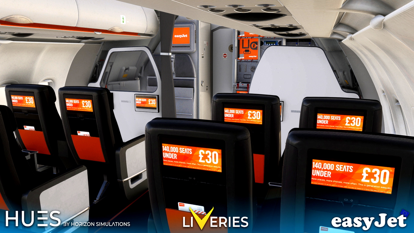 Threads - Easyjet Europe Pack w/Cabin | A321 Neo inibuilds/microsoft ...