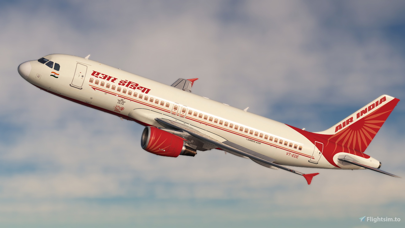 Air India Ultra-Realistic A320ceo Pack || Fenix V2 for Microsoft Flight Simulator | MSFS