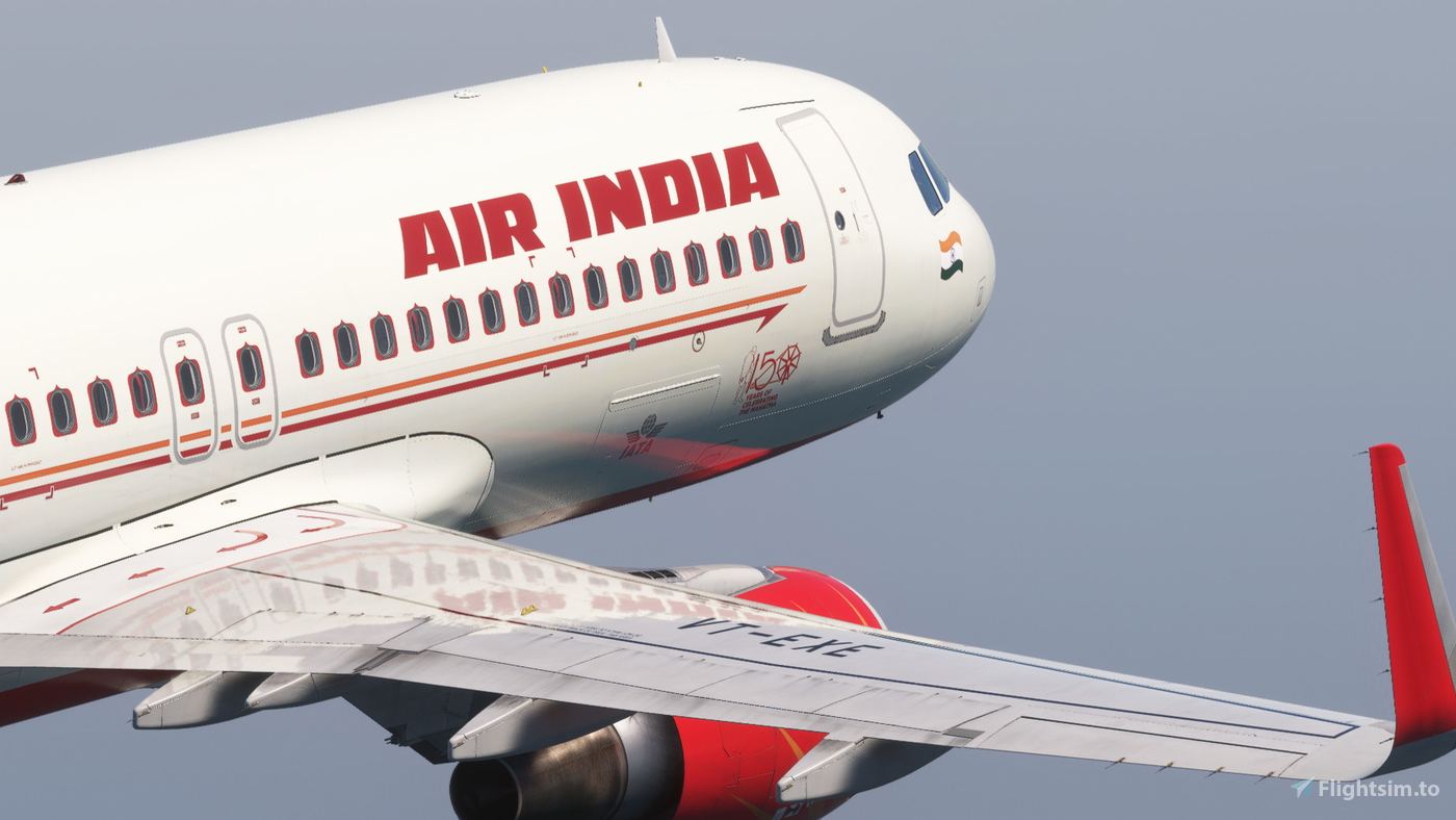Air India Express A320ceo Sharklets Ultra-Realistic || Fenix A320 for Microsoft Flight Simulator ...