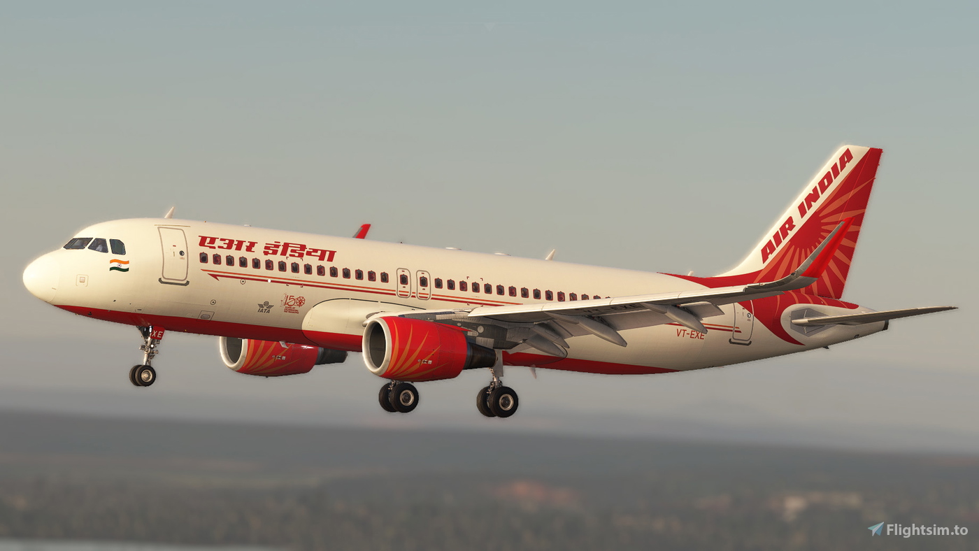 Air India Express A320ceo Sharklets Ultra-Realistic || Fenix A320 for Microsoft Flight Simulator ...