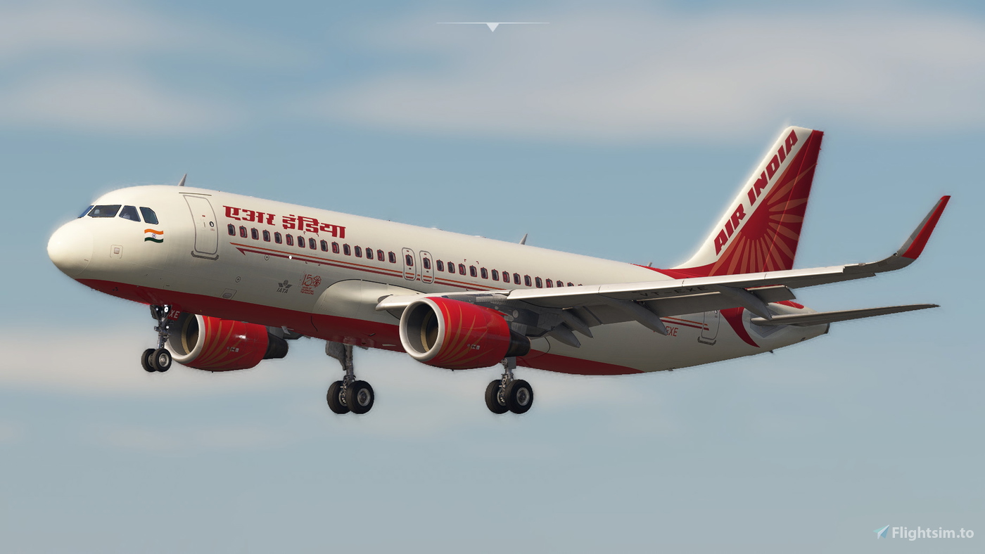 Air India Express A320ceo Sharklets Ultra-Realistic || Fenix A320 for Microsoft Flight Simulator ...