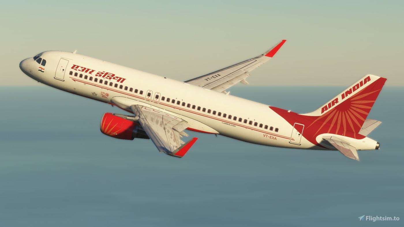 Air India Express A320ceo Sharklets Ultra-Realistic || Fenix A320 for Microsoft Flight Simulator ...