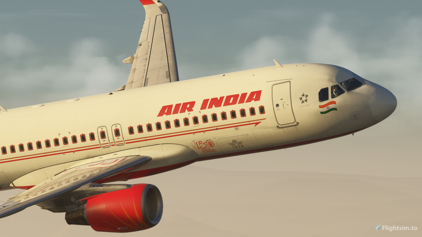 Air India Express A320ceo Sharklets Ultra-Realistic || Fenix A320 for Microsoft Flight Simulator ...
