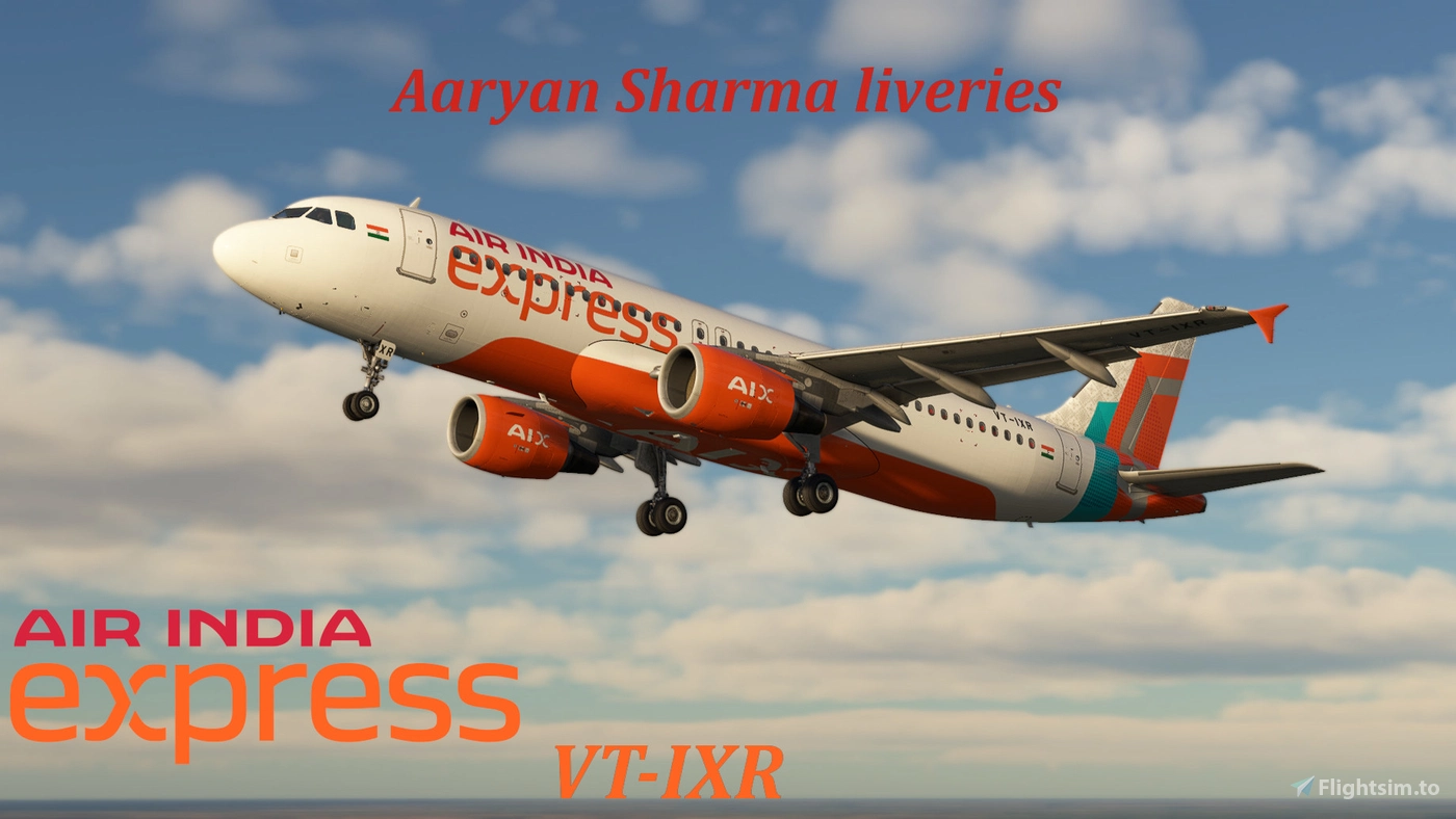 Air India Express VT-IXR || Fenix a320 V2 for Microsoft Flight Simulator | MSFS