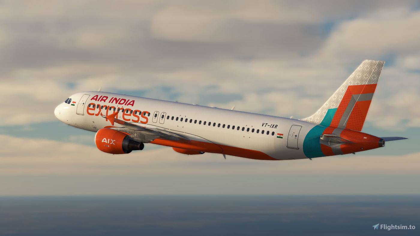 Air India Express VT-IXR || Fenix a320 V2 for Microsoft Flight Simulator | MSFS