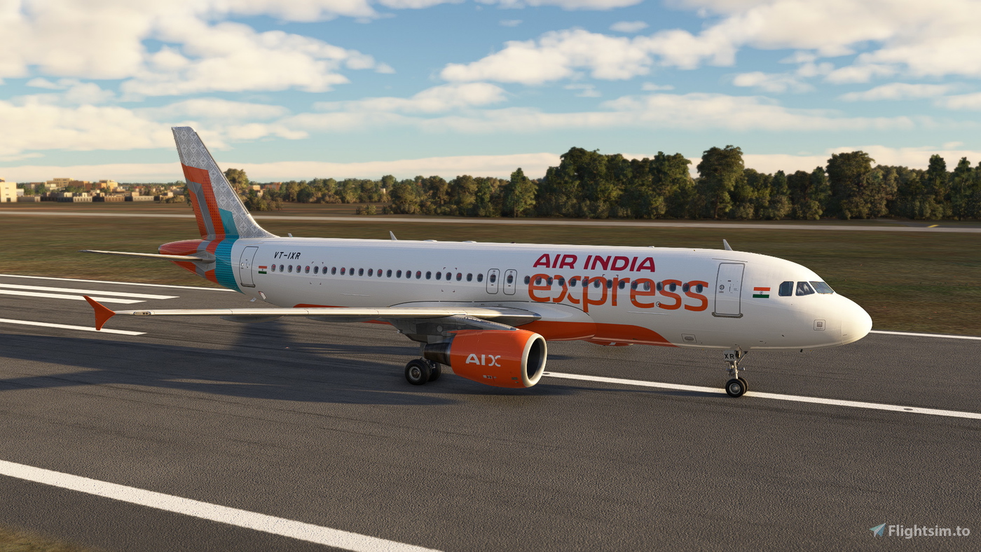 Air India Express VT-IXR || Fenix a320 V2 for Microsoft Flight Simulator | MSFS