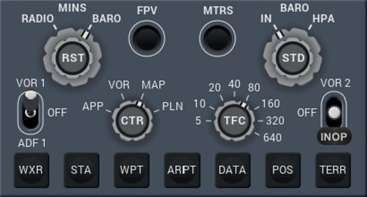 Air Manager instruments for PMDG 737-700 – EFIS Captain and First ...