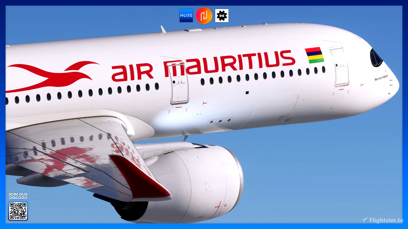 Air Mauritius Fleet | IniBuilds A350-900 for Microsoft Flight Simulator ...