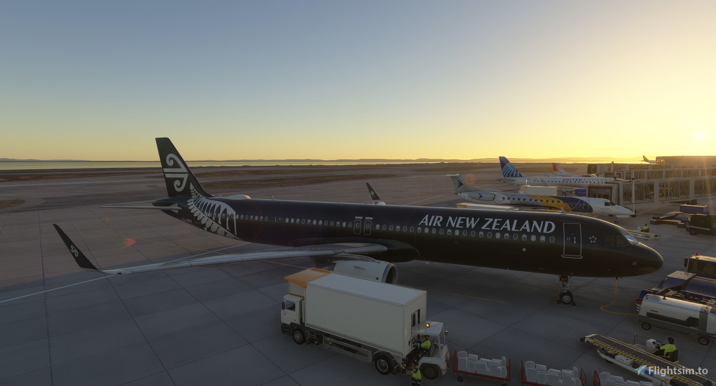 Air New Zealand (ZK-NNA) | iniBuilds A321neo | MSFS 2024 for Microsoft ...