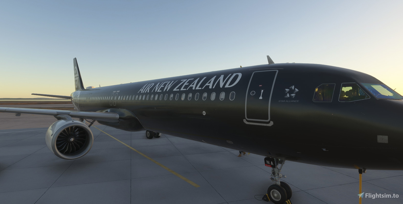 Air New Zealand (ZK-NNA) | iniBuilds A321neo | MSFS 2024 para Microsoft ...