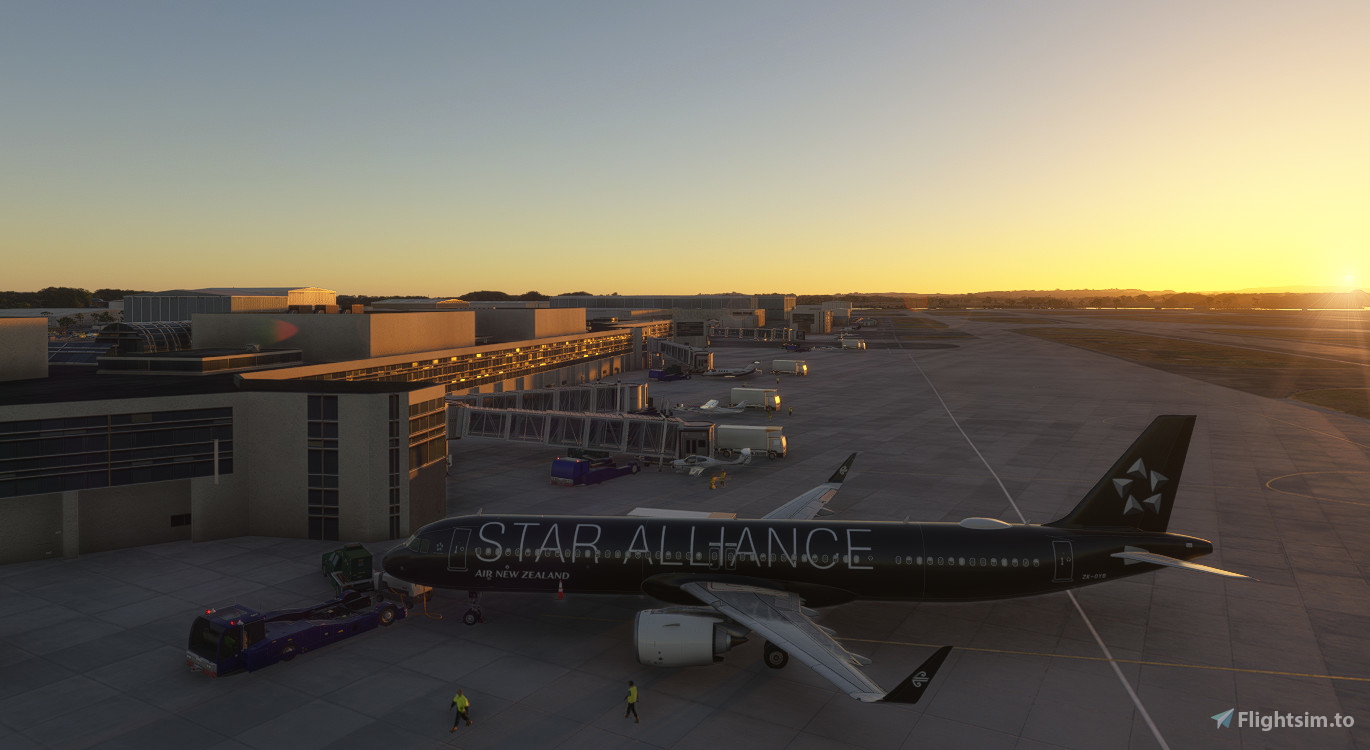 Air New Zealand (ZK-OYB) | iniBuilds A321neo | MSFS 2024 for Microsoft ...