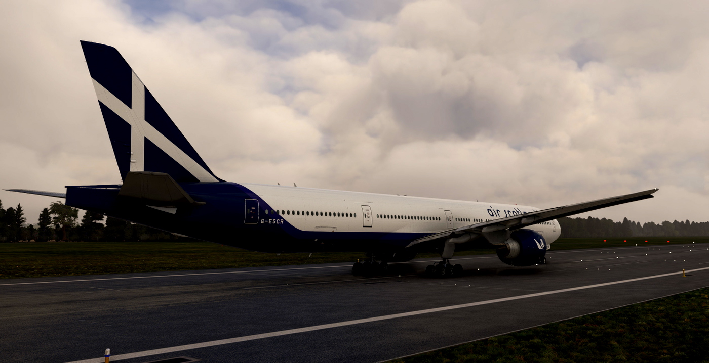 Air Scotland Virtual | PMDG 777W | Twin Pack | 4K 对于 Microsoft Flight ...