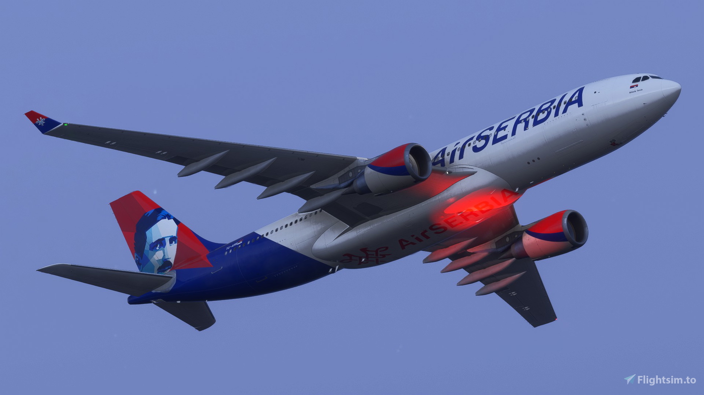 Air Serbia | Nikola Tesla (iniBuilds A330-200GE) MSFS 2024 til ...