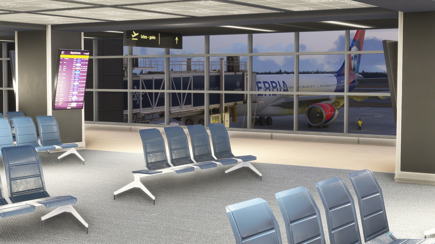 Air Serbia | Nikola Tesla (iniBuilds A330-200GE) MSFS 2024 for ...