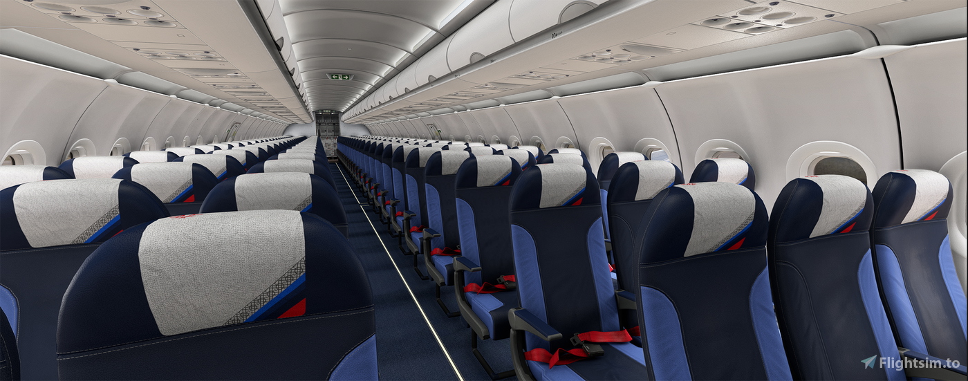 AIR SERBIA Three liveries| Fuselage/Cabin (8k) for Fenix Simulation ...