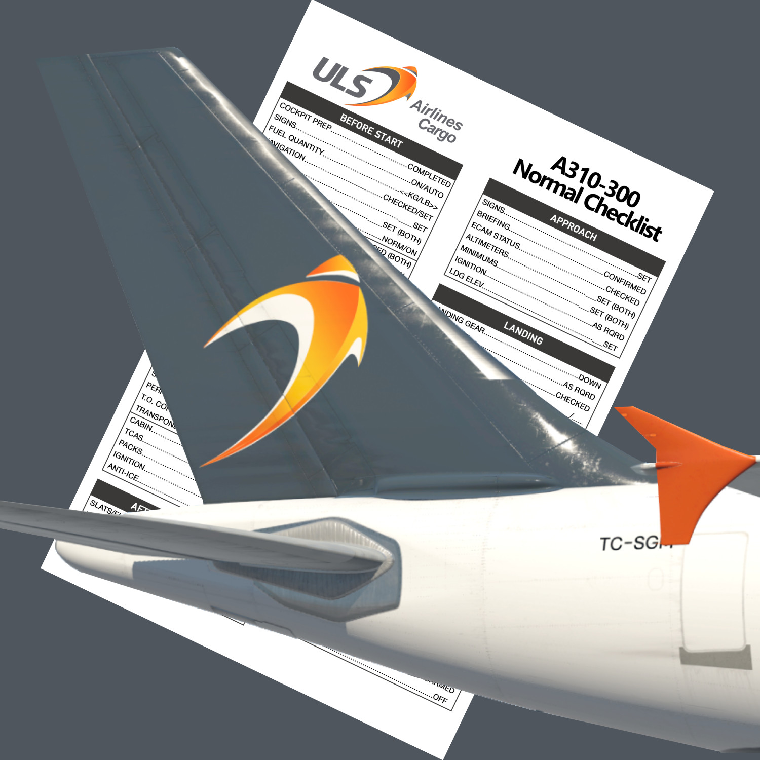 Airbus A310 Checklist - ULS Airlines Cargo - MSFS Add-on - Flightsim.to