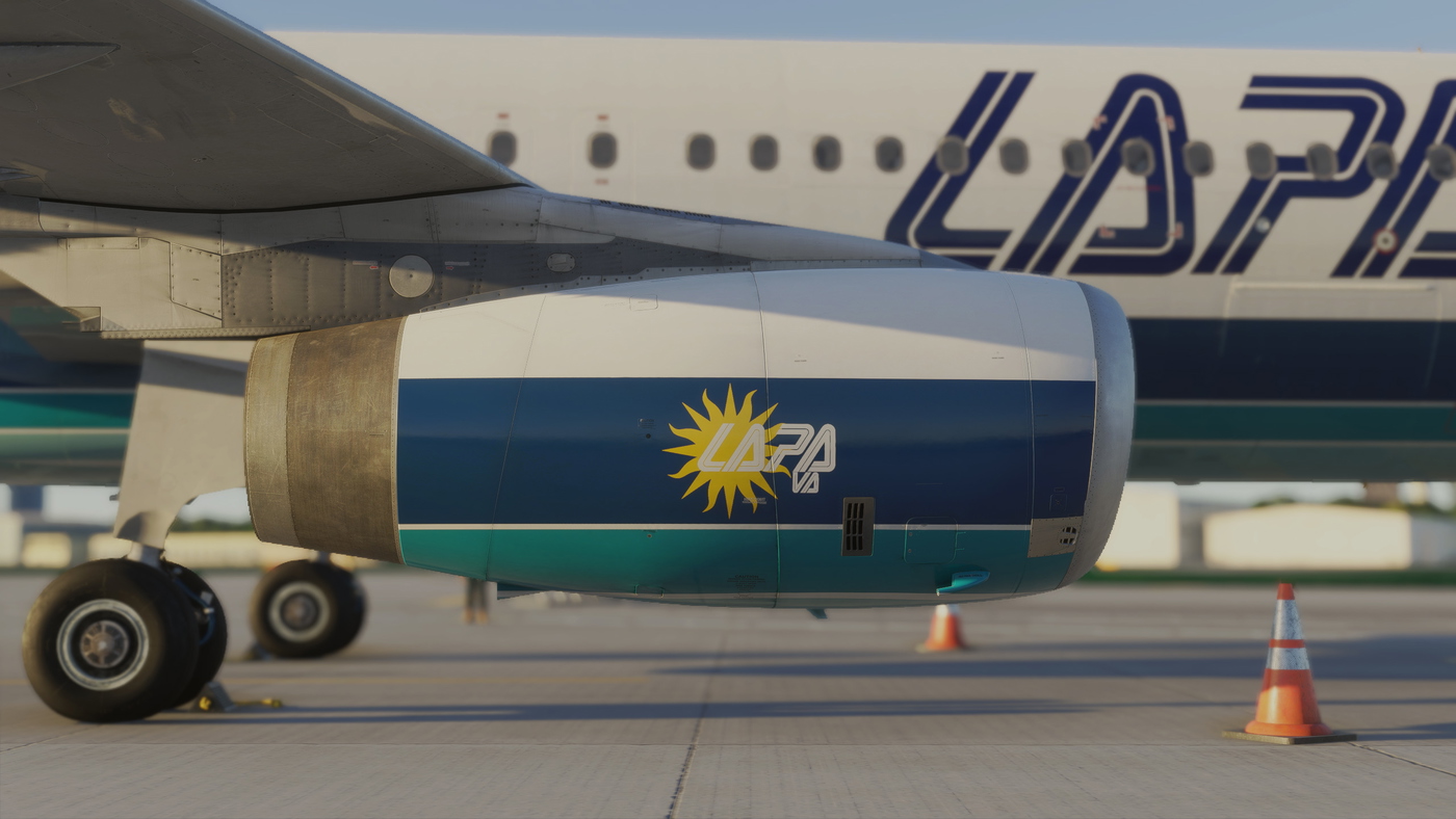 Airbus A320 LAPA VA [PACK] 对于 Microsoft Flight Simulator | MSFS
