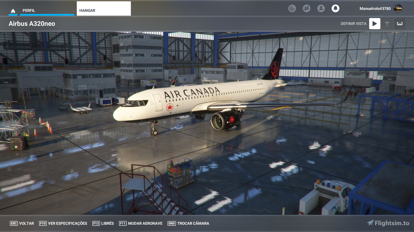 Airbus A320 Neo Air Canada for Microsoft Flight Simulator | MSFS