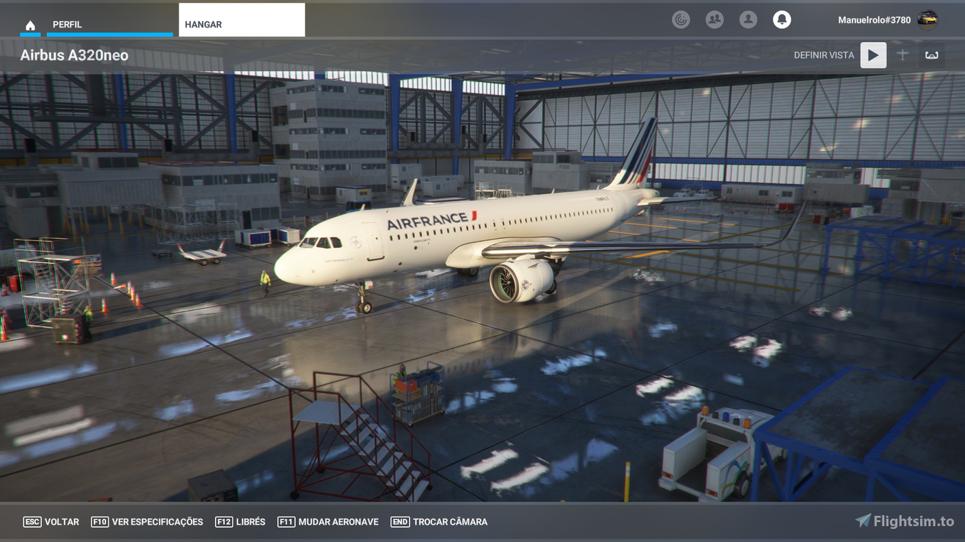 Airbus A320 Neo Air France for Microsoft Flight Simulator | MSFS
