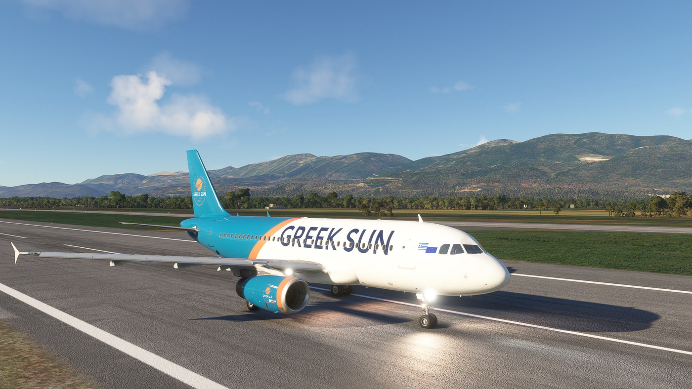 Airbus A319 Fenix GSU (Greek Sun) for Microsoft Flight Simulator | MSFS