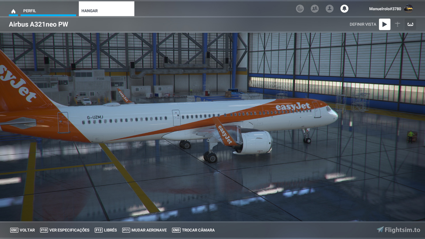 Airbus A321 Neo PW Easyjet 2025 for Microsoft Flight Simulator | MSFS