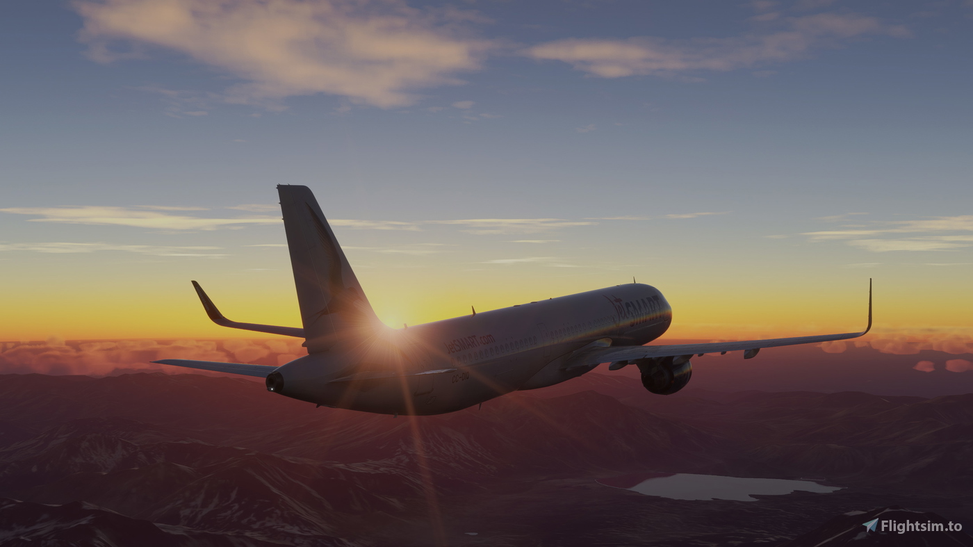 Airbus A321 SL JetSMART Chile (CC-DIQ) Gaviotín Elegante for Microsoft Flight Simulator | MSFS