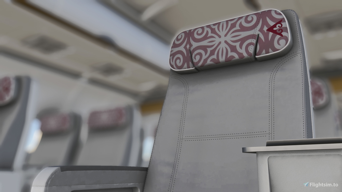 Airbus A321LR Air Astana (EI-KGA) for Microsoft Flight Simulator | MSFS