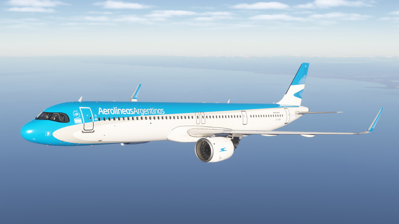 Airbus A321neo Aerolíneas Argentinas (Fictional) for Microsoft Flight ...