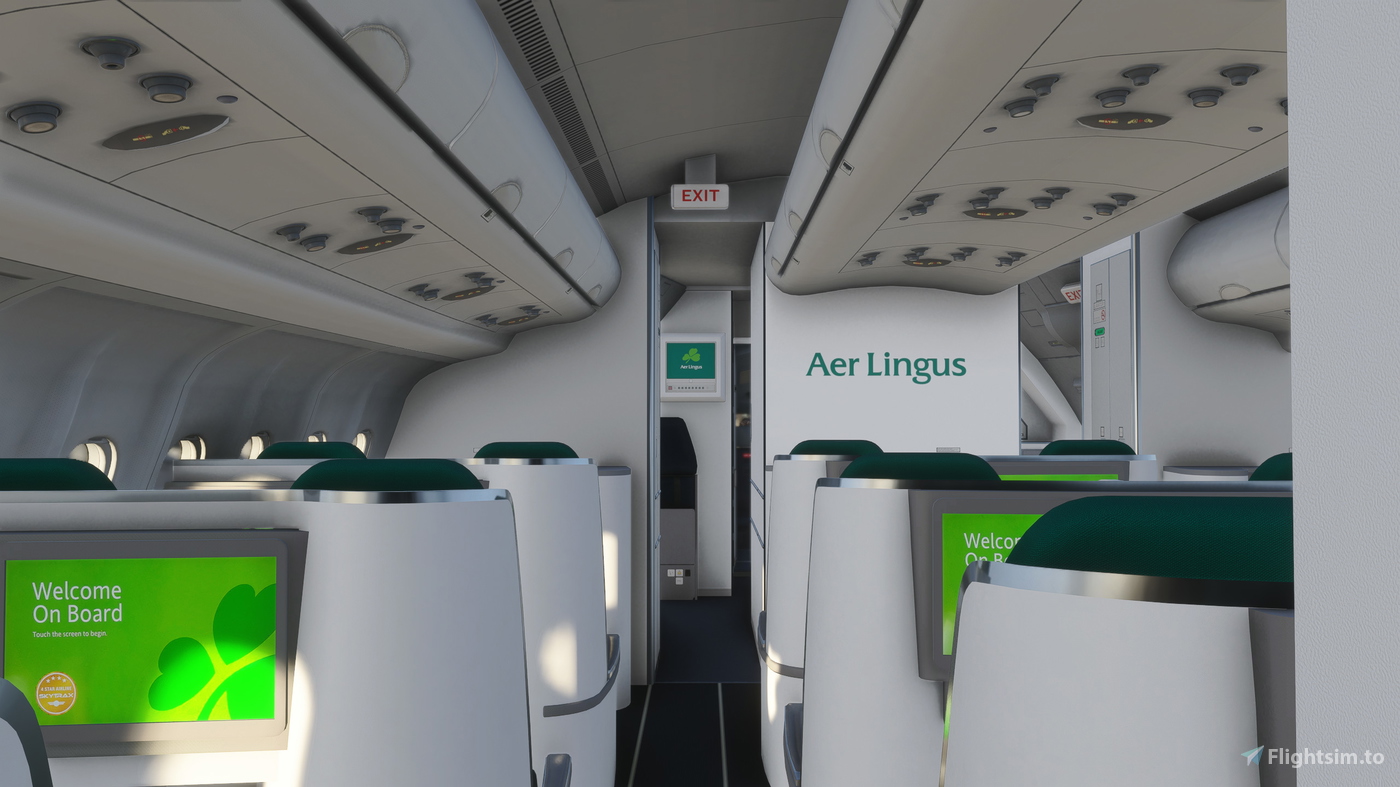 Airbus A330-200 Aer Lingus (EI-DUO) for Microsoft Flight Simulator | MSFS