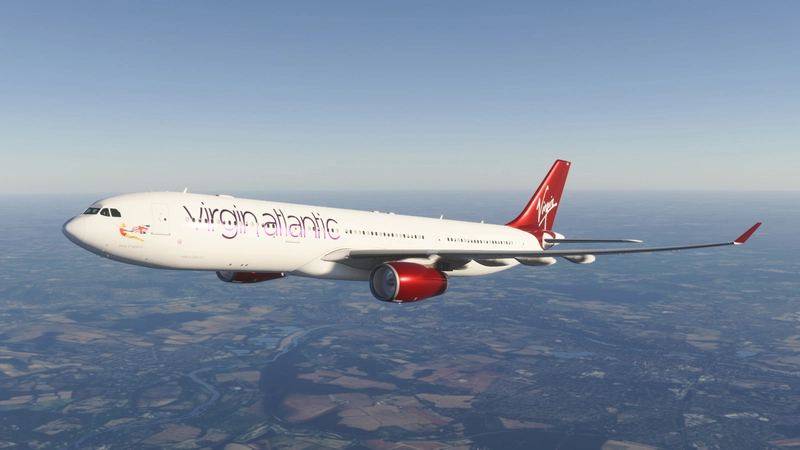 Airbus A330-300 Virgin Atlantic (G-VWAG) for Microsoft Flight Simulator | MSFS