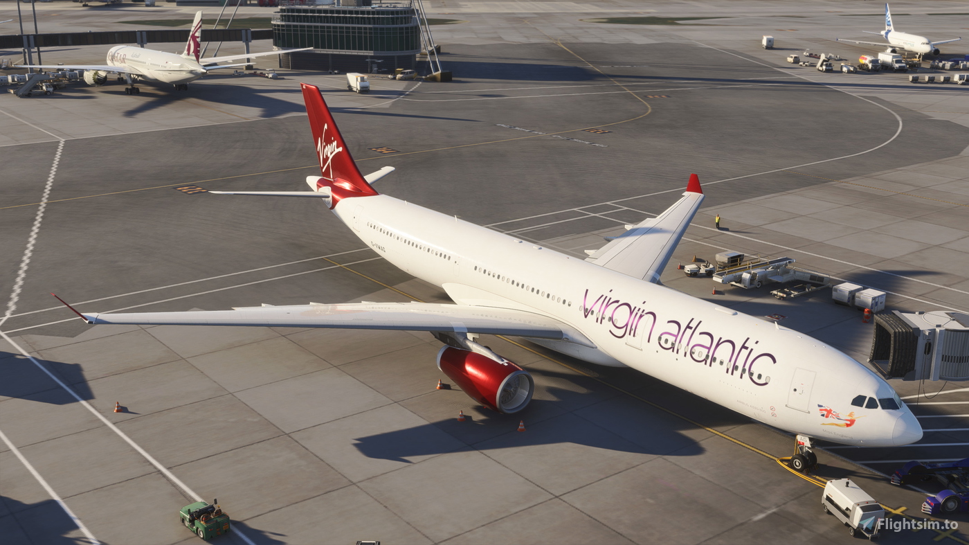 Airbus A330-300 Virgin Atlantic (G-VWAG) 对于 Microsoft Flight Simulator | MSFS