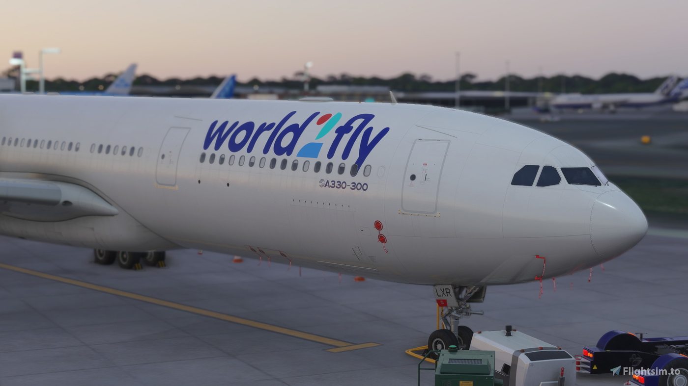 Airbus A330-300 World2Fly (EC-LXR) for Microsoft Flight Simulator | MSFS